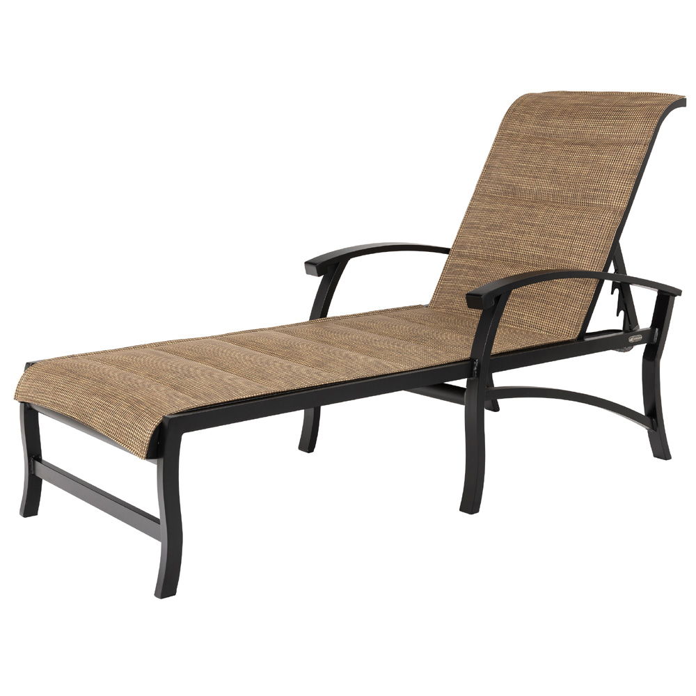 Mallin Georgetown Padded Sling Chaise Lounge | GT-317