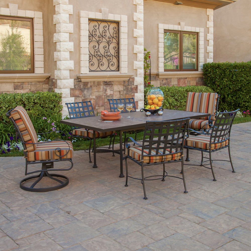 OW Lee Classico-W 7 Piece Patio Dining Set | OW-CLASSICO-SET2