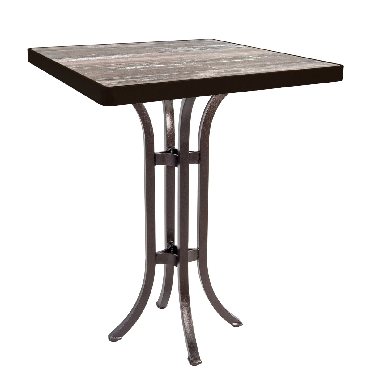OW Lee 24 Square Counter Height Table With Standard Aluminum Base AT OW Lee 24 Square Counter Height Table With Standard Aluminum Base AT