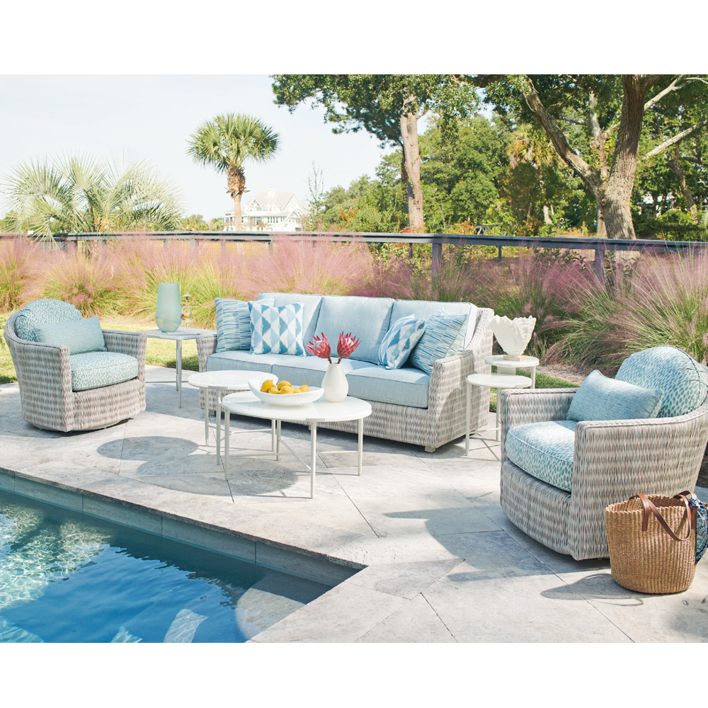 Tommy Bahama Seabrook Outdoor Wicker Patio Set | TB-SEABROOK-SET1