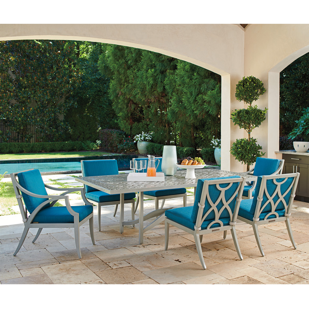 Tommy Bahama Silver Sands Patio Dining Set for 6 | TB-SILVERSANDS-SET3