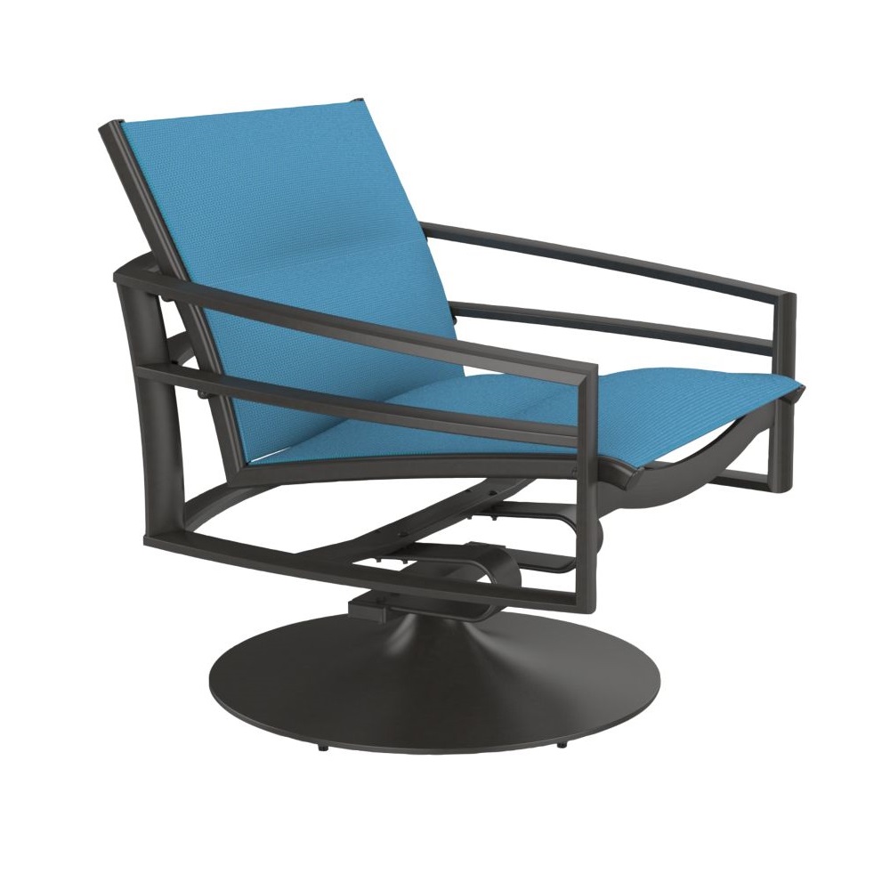 Tropitone Kor Padded Sling Swivel Action Lounger | 891725NPS