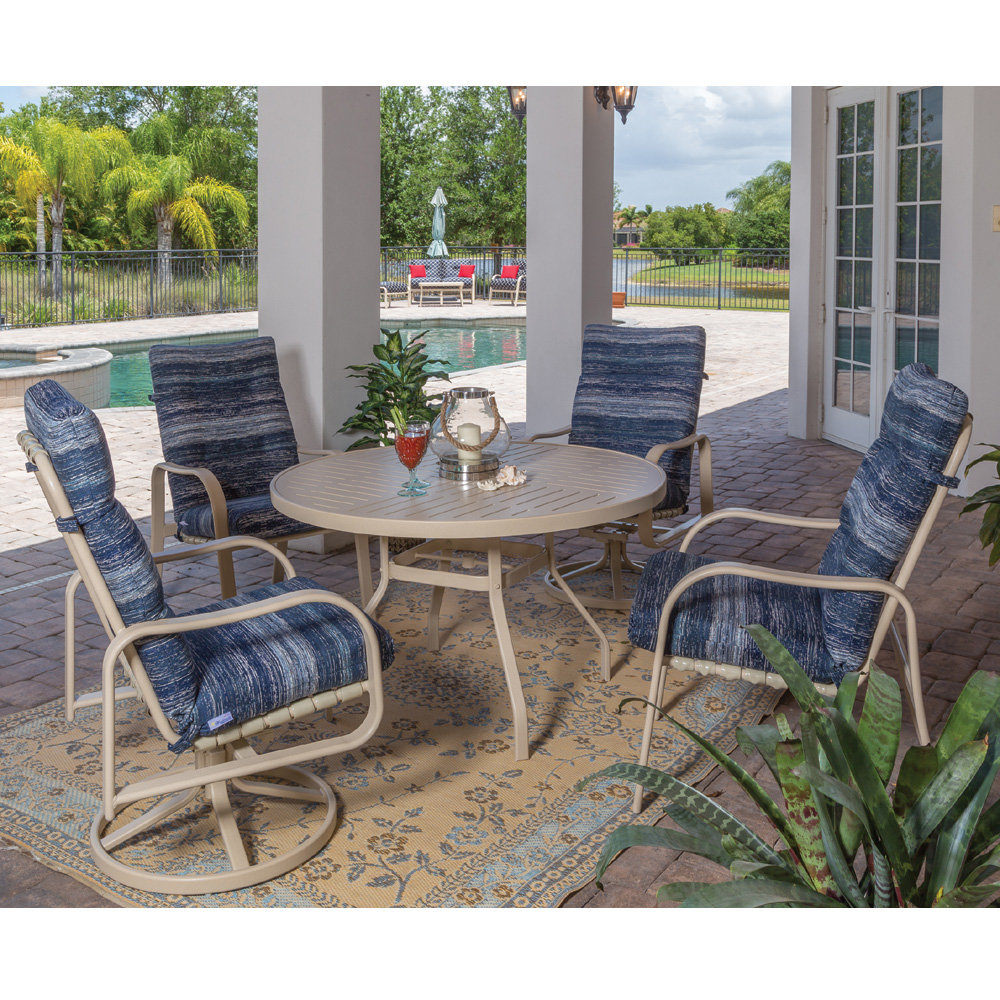Windward Sonata Cushion Patio Dining Set for 4 | WW-SONATA-SET1