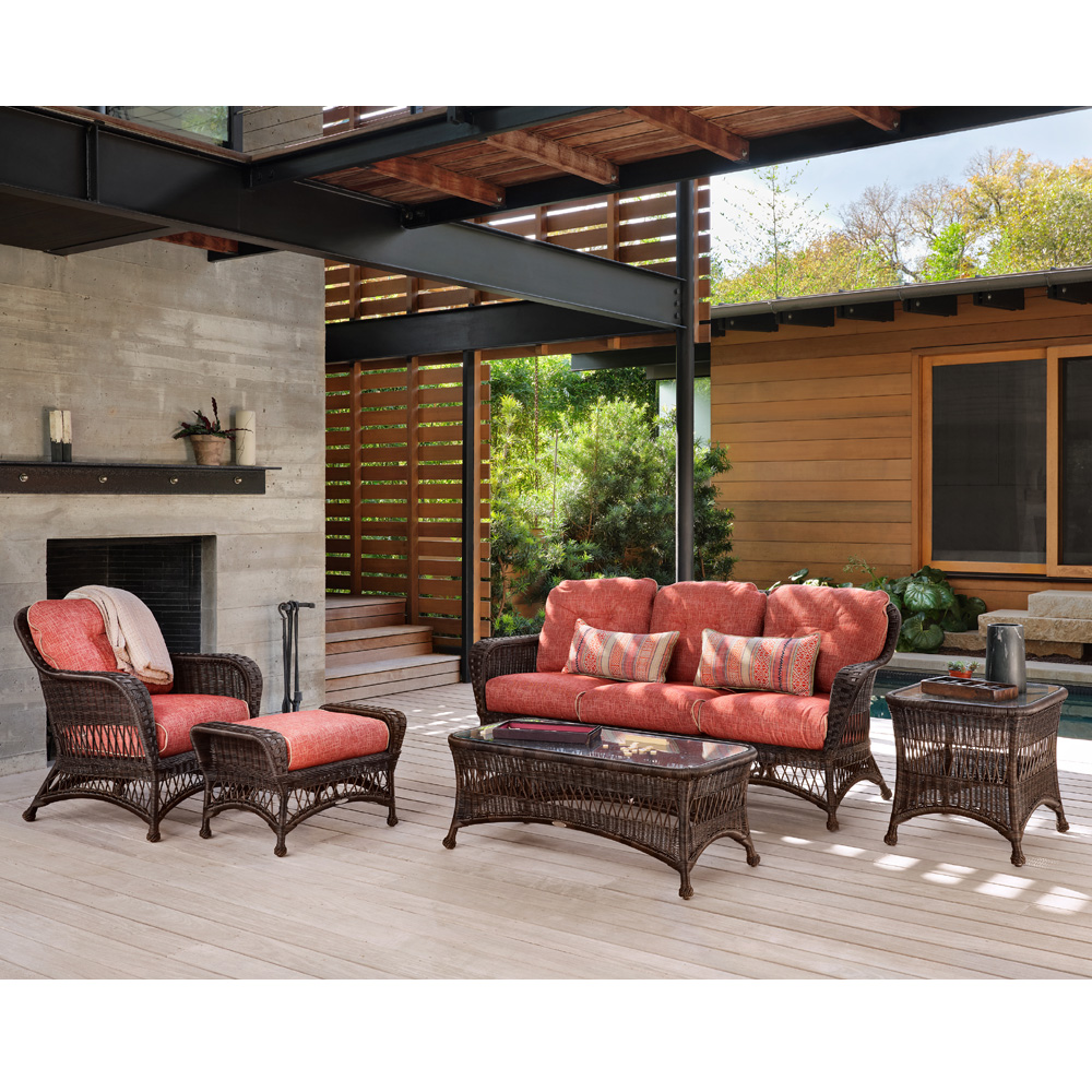 Woodard Sommerwind Outdoor Wicker Patio Set | WD-SOMMERWIND-SET3