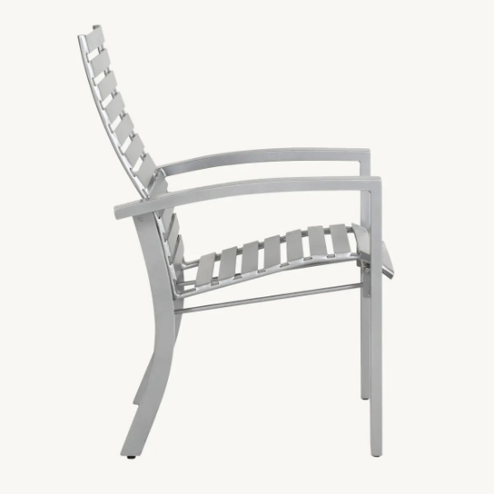 Castelle Orion Slats Stackable Dining Chair | 1040