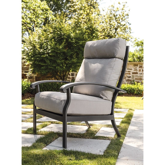 Lane Venture Smith Lake Cushion Lounge Chair and Ottoman | LV-SMITHLAKE ...