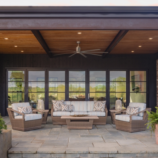 Lloyd Flanders Charisma Outdoor Wicker Patio Set | LF-CHARISMA-SET4