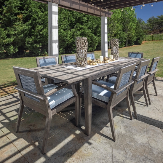 Lloyd Flanders Frontier Dining Set for 8 | LF-FRONTIER-SET9