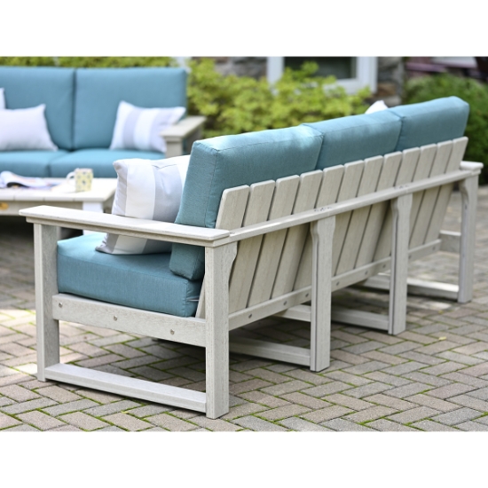 LuxCraft Lanai Deep Seating Polymer Patio Set | LC-LANAI-SET6