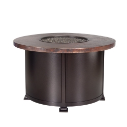 OW Lee Hammered Copper Fire Pit Tables | USA Outdoor Furniture