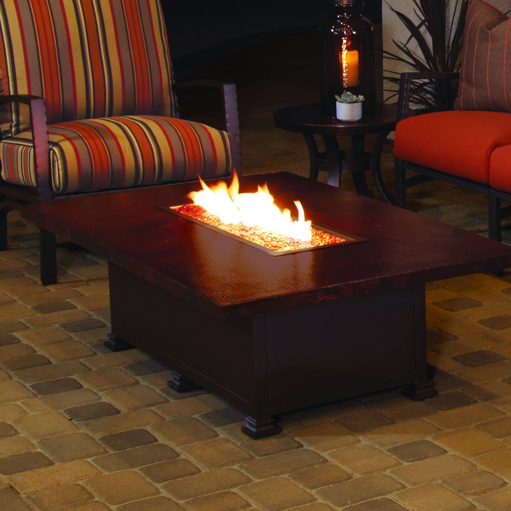Copper Fire Pit Table