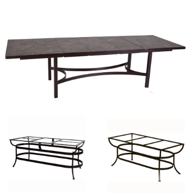 OW Lee Porcelain Tile Tables | USA Outdoor Furniture