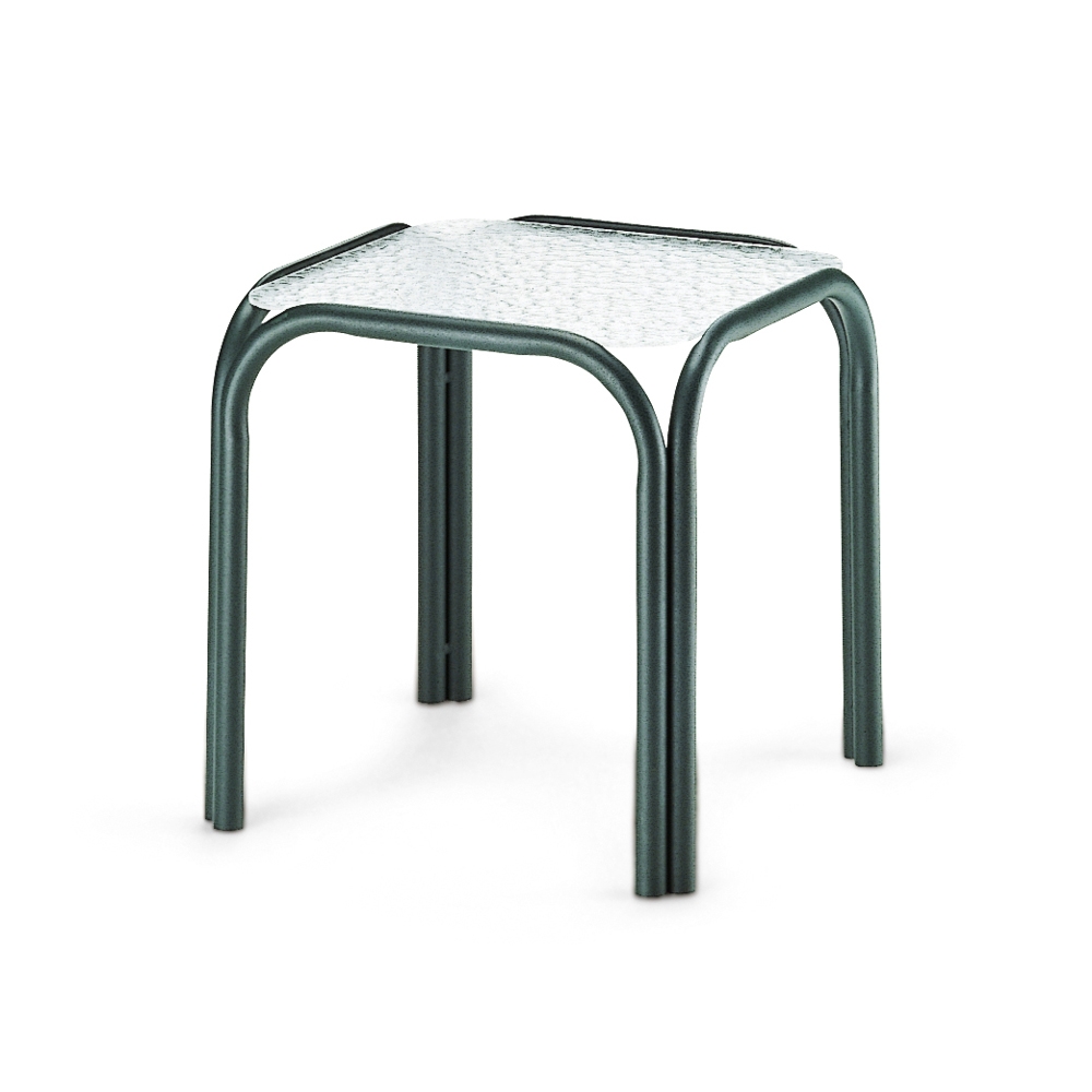 Telescope Casual Rustic Polymer 21" Square Table | 5000R