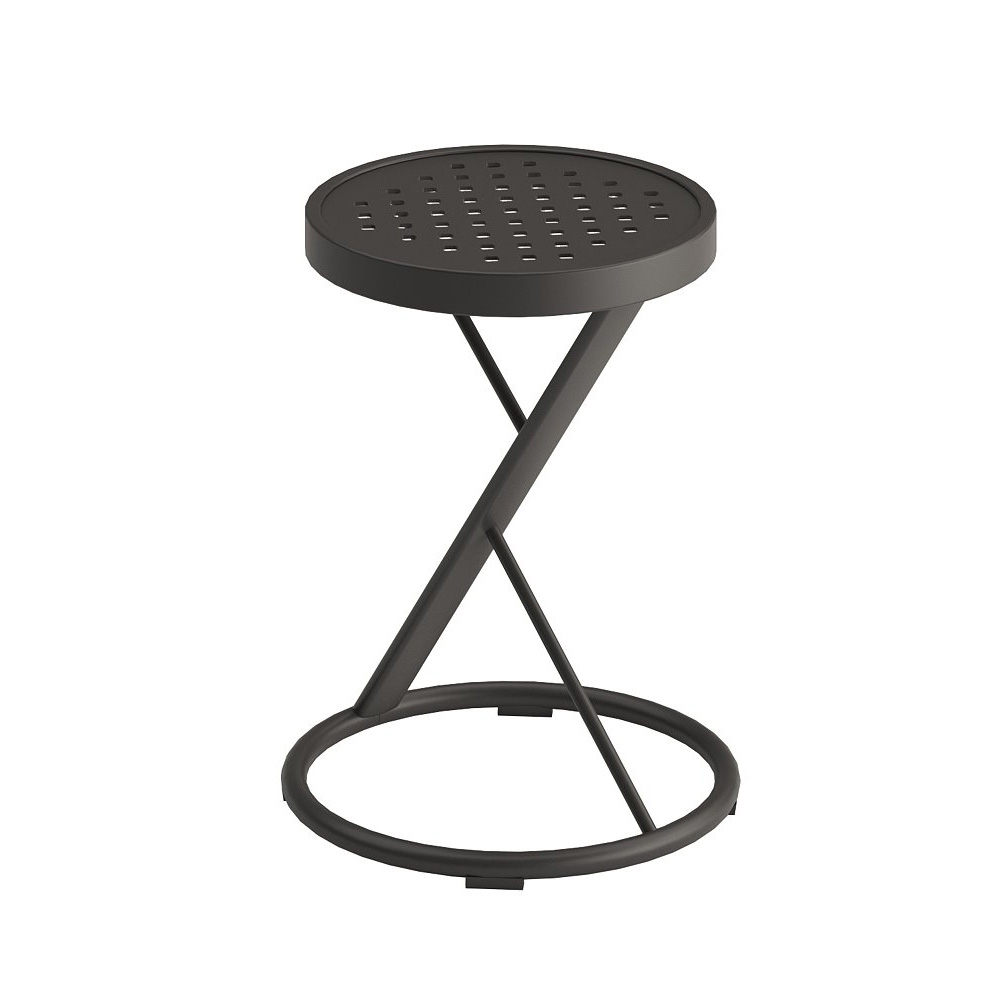 Tropitone Boulevard 14" Round Tea Table | 811994SB