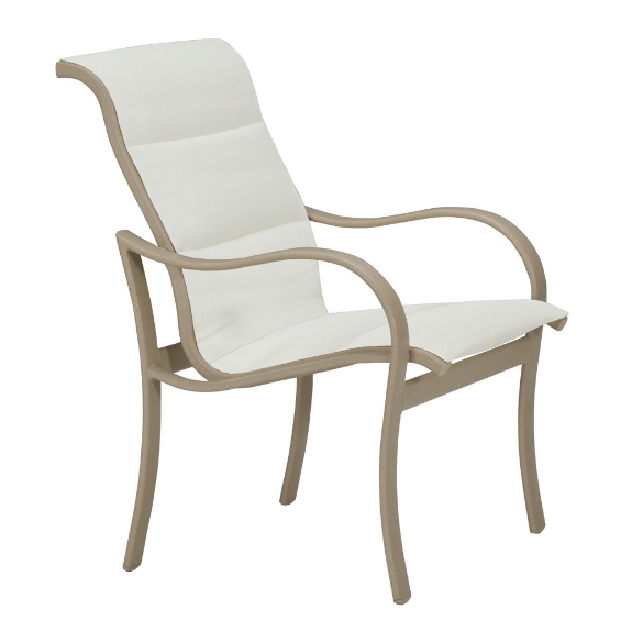 Tropitone Shoreline Padded Sling Dining Chair | 960237PS